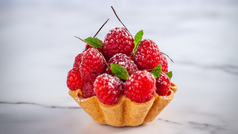 Mark Moriarty's fruit tart with sweet pastry