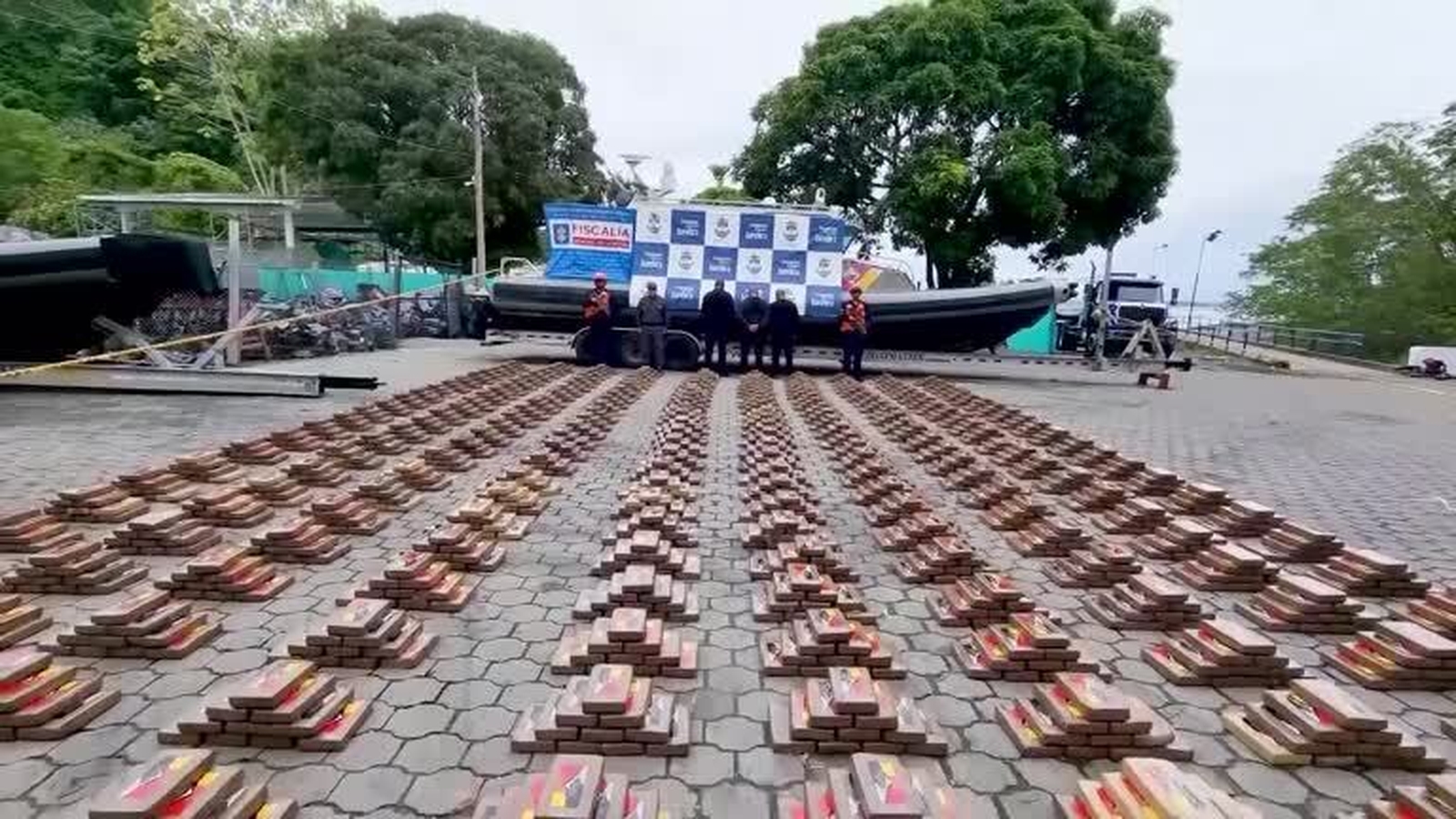Largest ever Colombian 'narco sub' intercepted Largest ever Colombian 'narco sub' intercepted