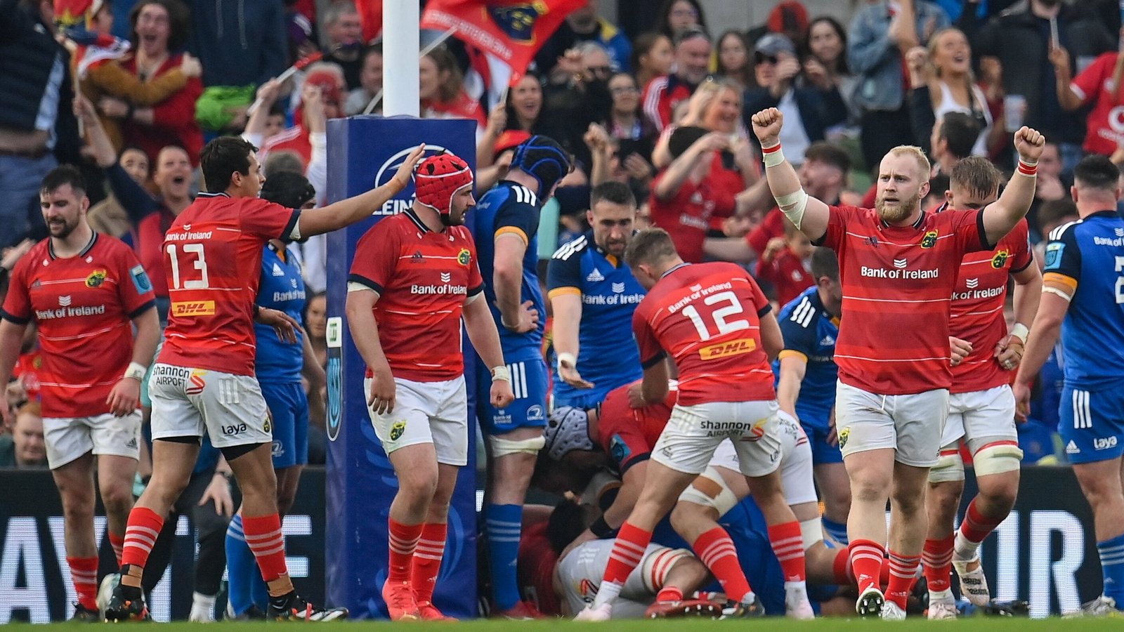 Recap: Crowley drops late goal as Munster stun Leinster