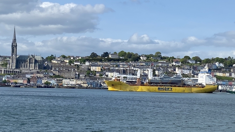 Two Irish Navy ships arrive in Cork from New Zealand