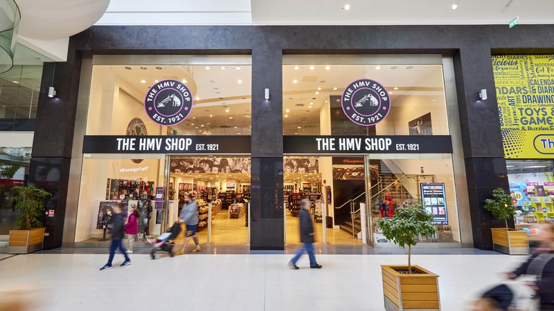 HMV to return to Ireland with new Dublin store