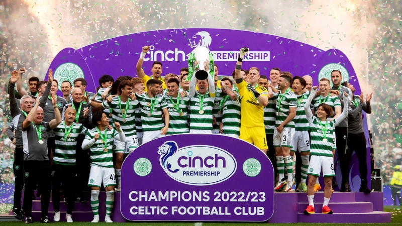 Celtic's five-star title party soured by injury scares