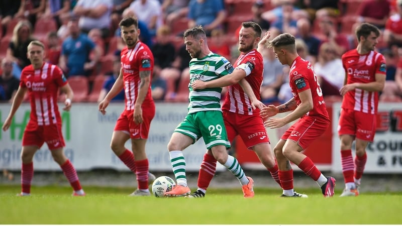 Shamrock Rovers ease to victory at the Showgrounds