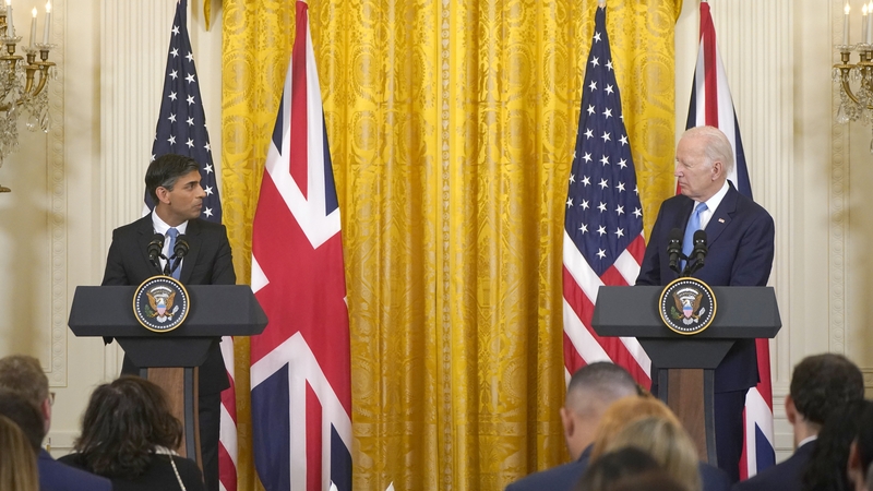 Sunak, Biden sign 'Atlantic Declaration' partnership
