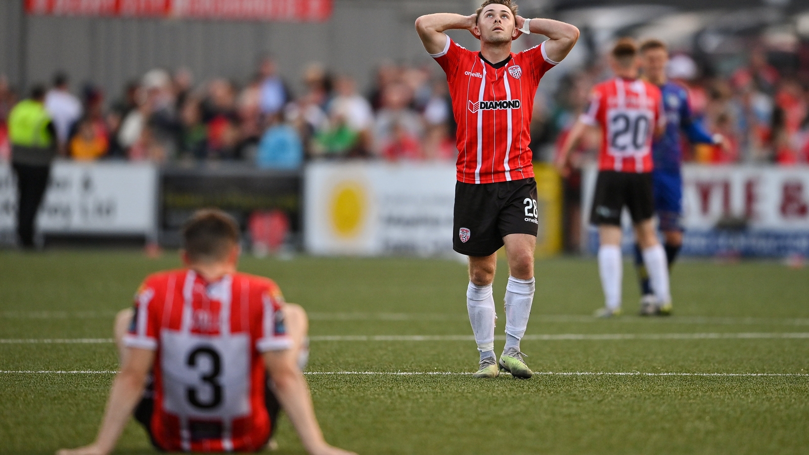 Derry boss Higgins rues late penalty decision