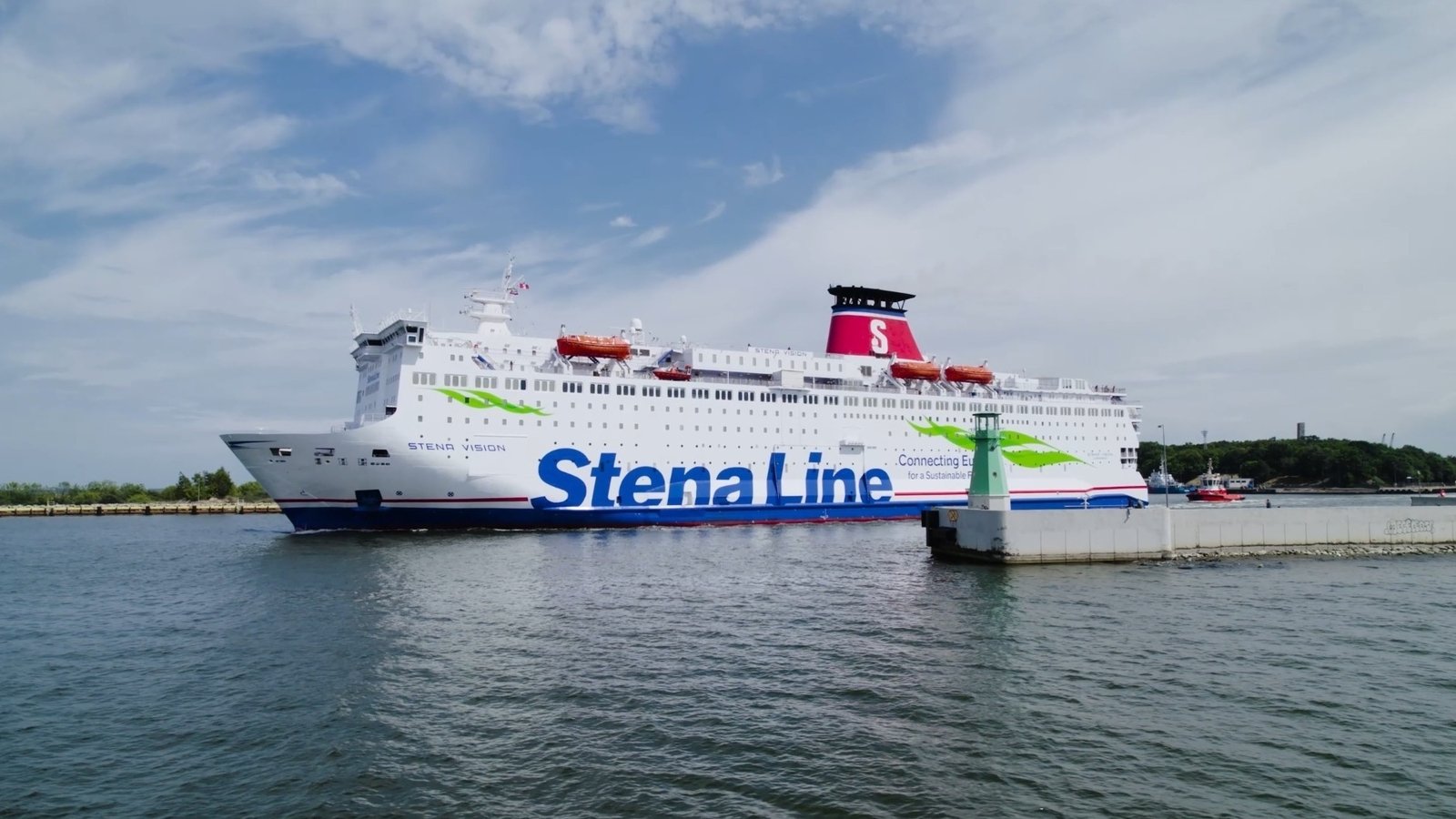 Stena Vision joins Rosslare to Cherbourg route