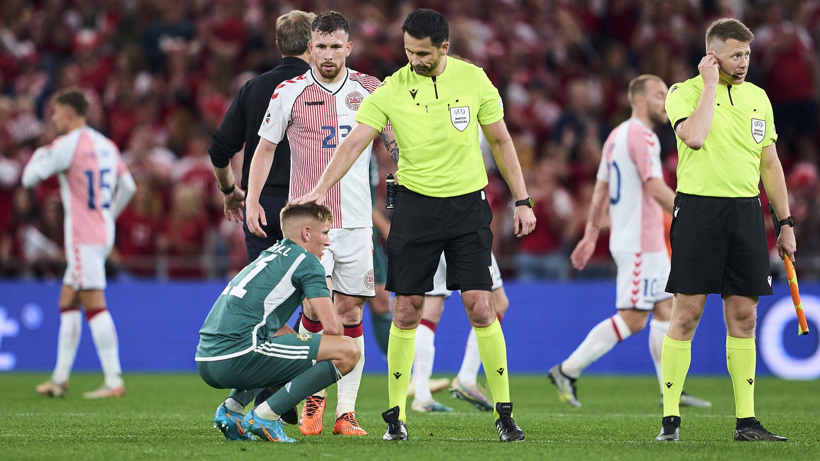 Northern Ireland 'angry and upset' over disallowed goal