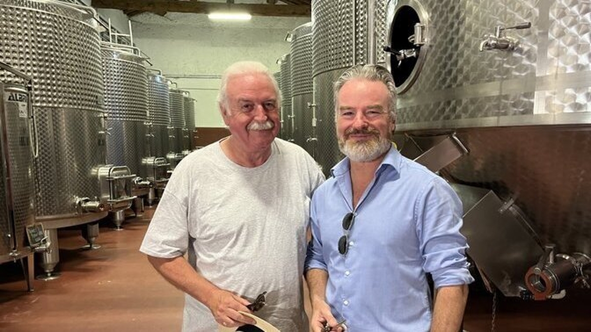 Marty makes a visit to the Rizzardi Vineyard | Marty in the Morning ...