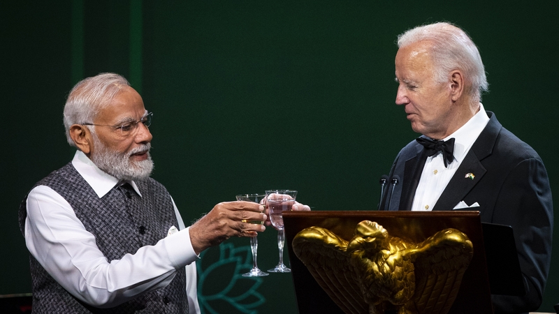 Biden and Modi salute 'defining relationship'
