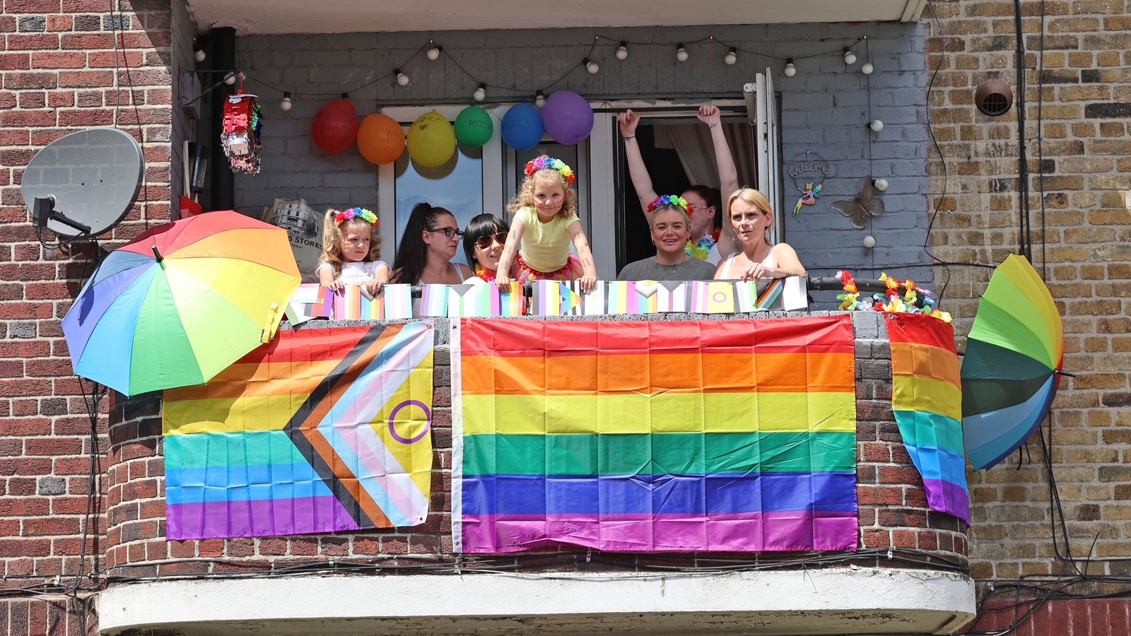 Thousands mark Dublin Pride parade's 40th anniversary
