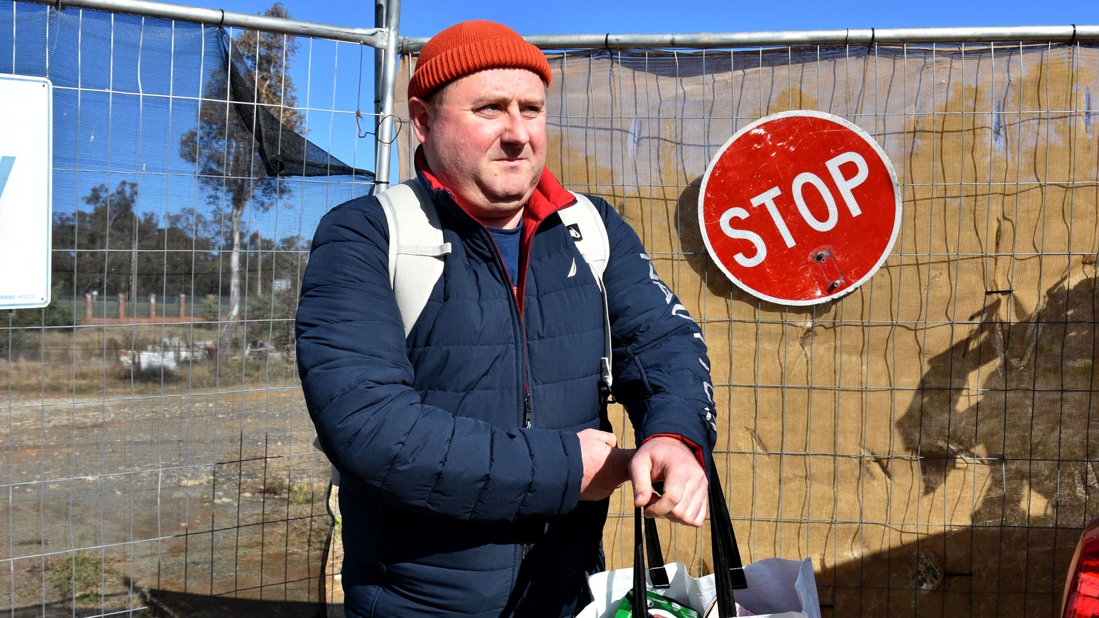 Russia's 'squatter' diplomat leaves Australian site