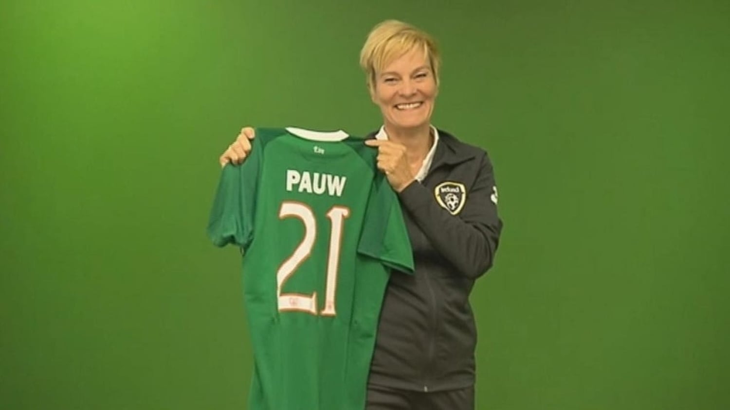 Rté Archives Sports Vera Pauw Ireland Manager