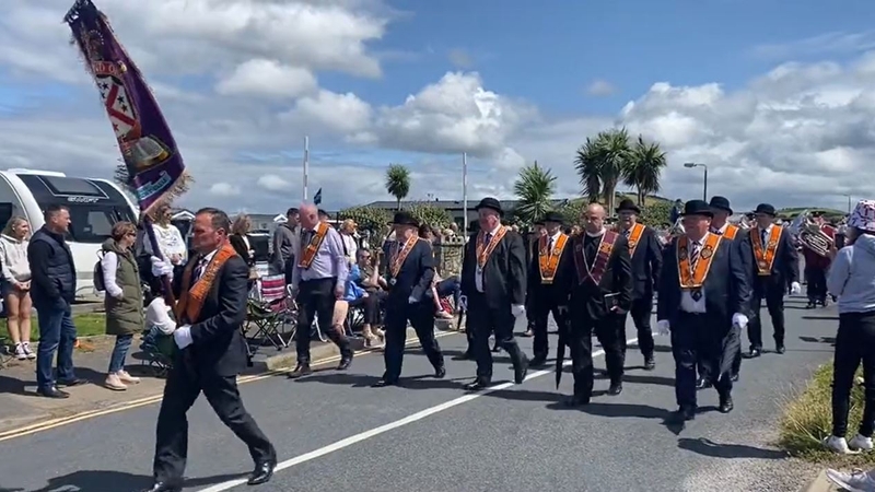 Thousands gather for Donegal Orange Order celebration