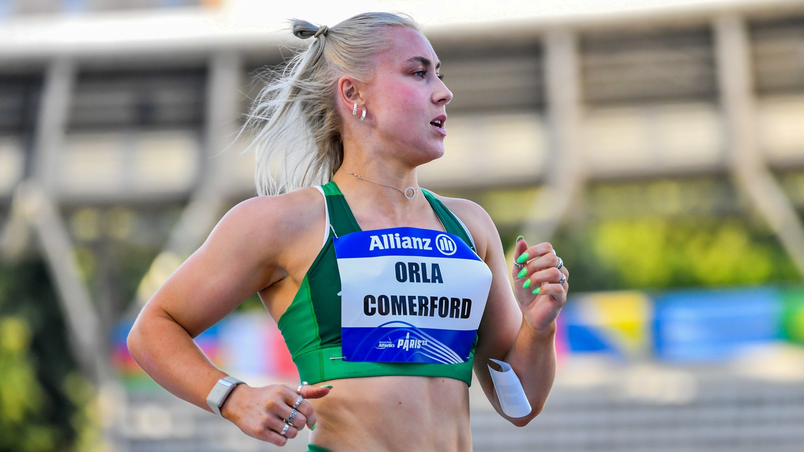 Comerford fourth in 100m T13 final in Paris
