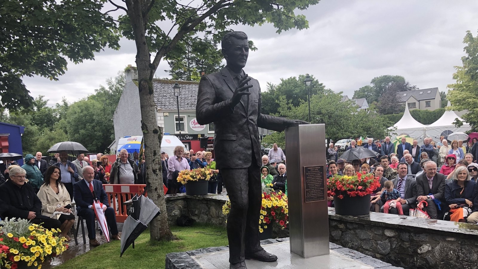 Statue of Brendan O'Regan unveiled in Sixmilebridge