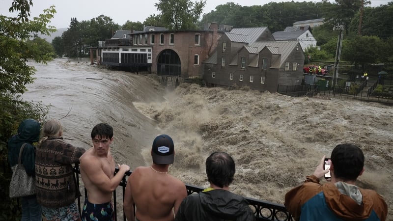 Evacuations as Vermont hit by 'catastrophic' floods