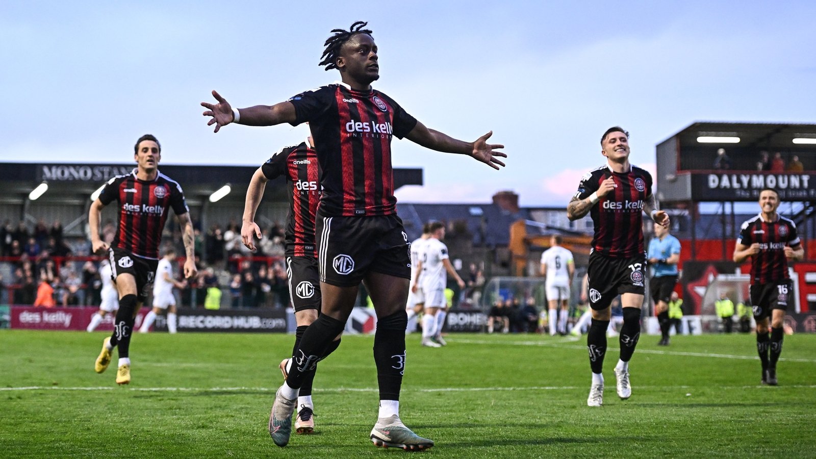 Afolabi bags brace as Bohs pass tough UCD test