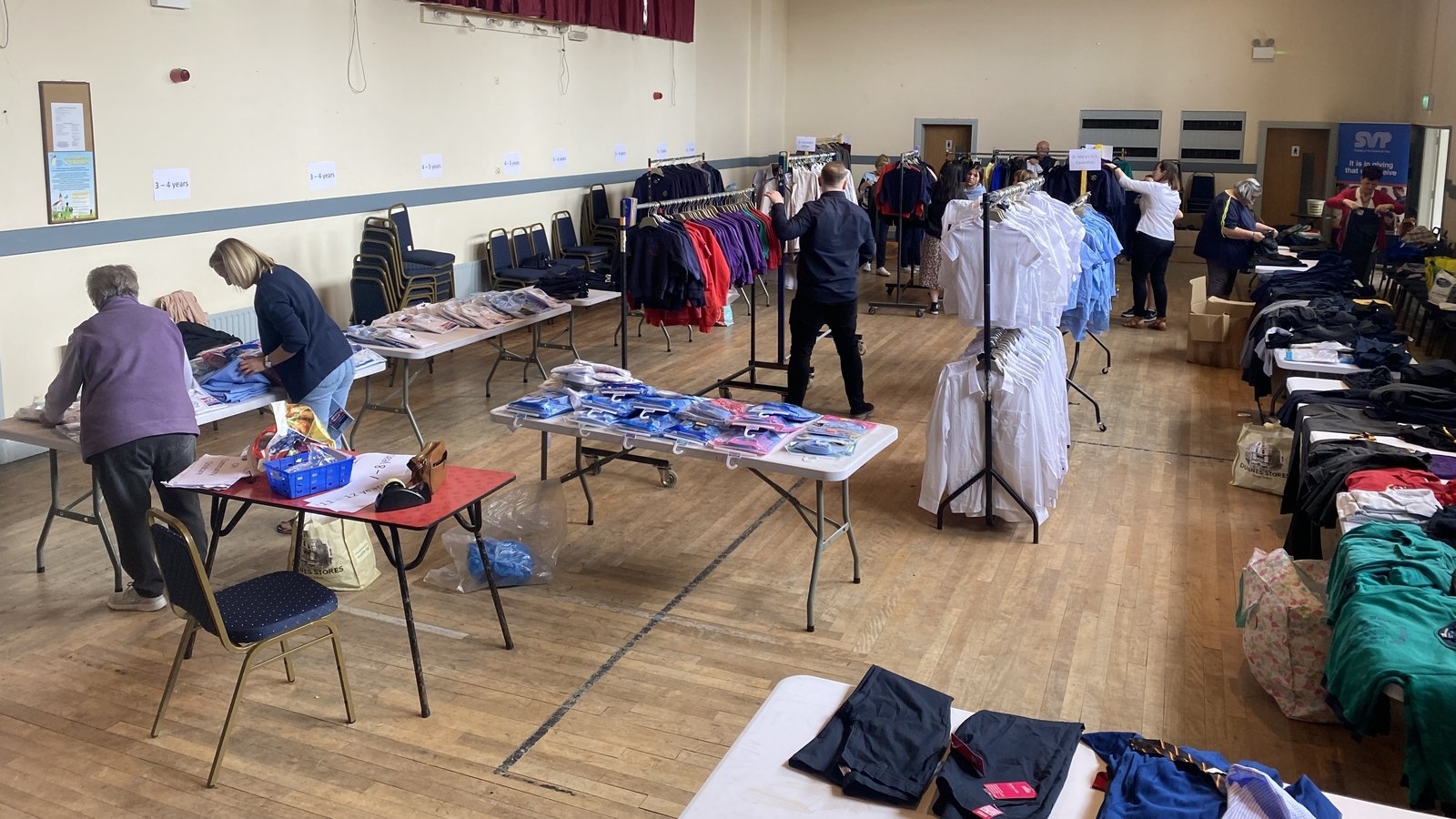 Uniform swap shop aims to ease back-to-school costs