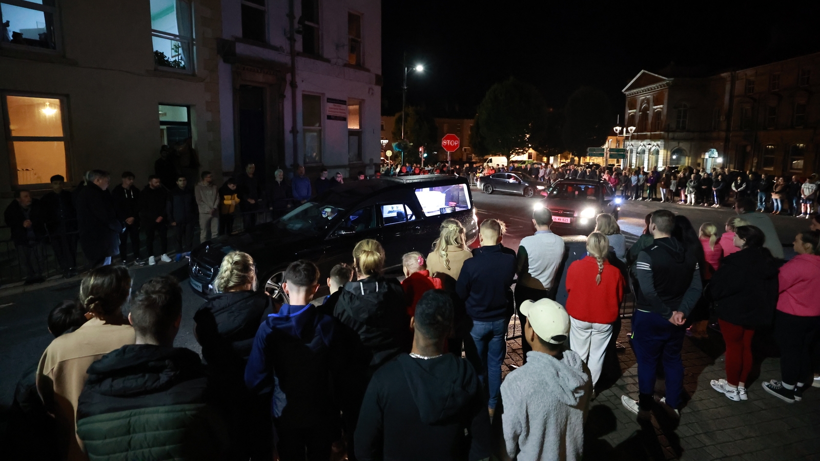 Guard of honour in Clones for 17-year-old crash victim