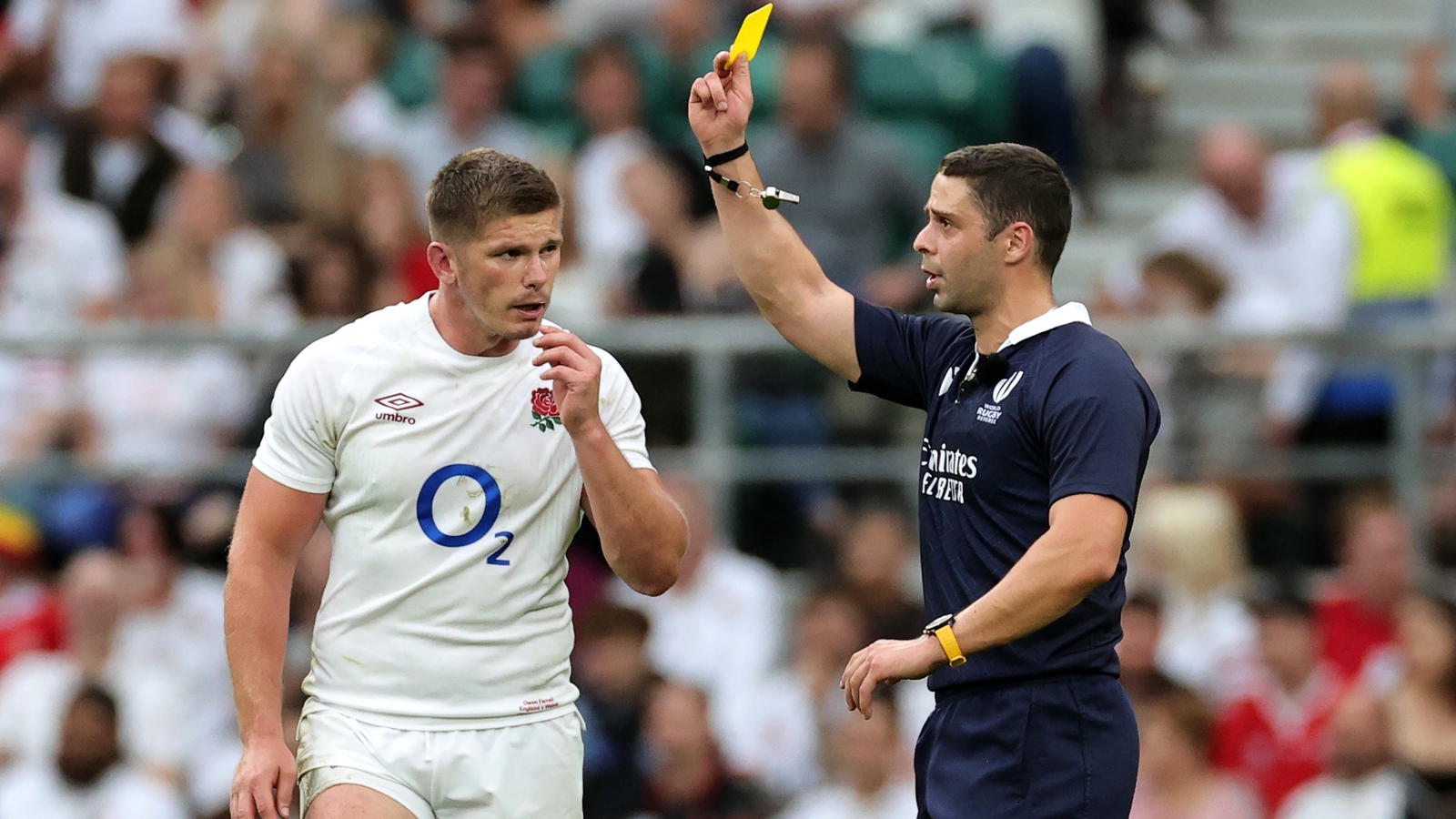 Owen Farrell red card overturned on appeal