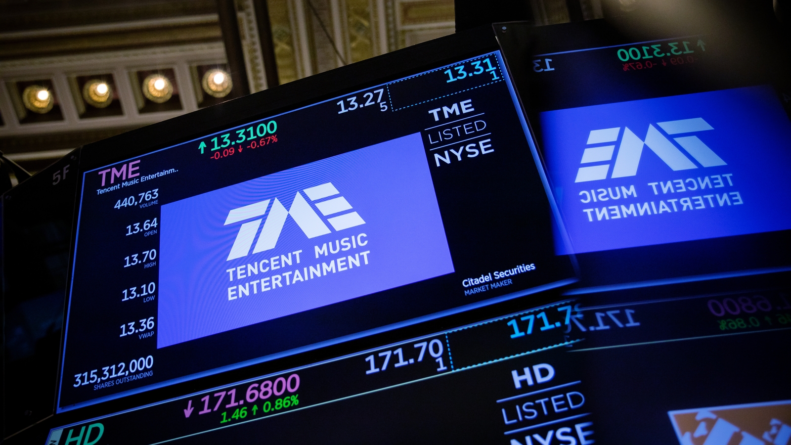 Tencent Music's revenue up but warns of decline ahead