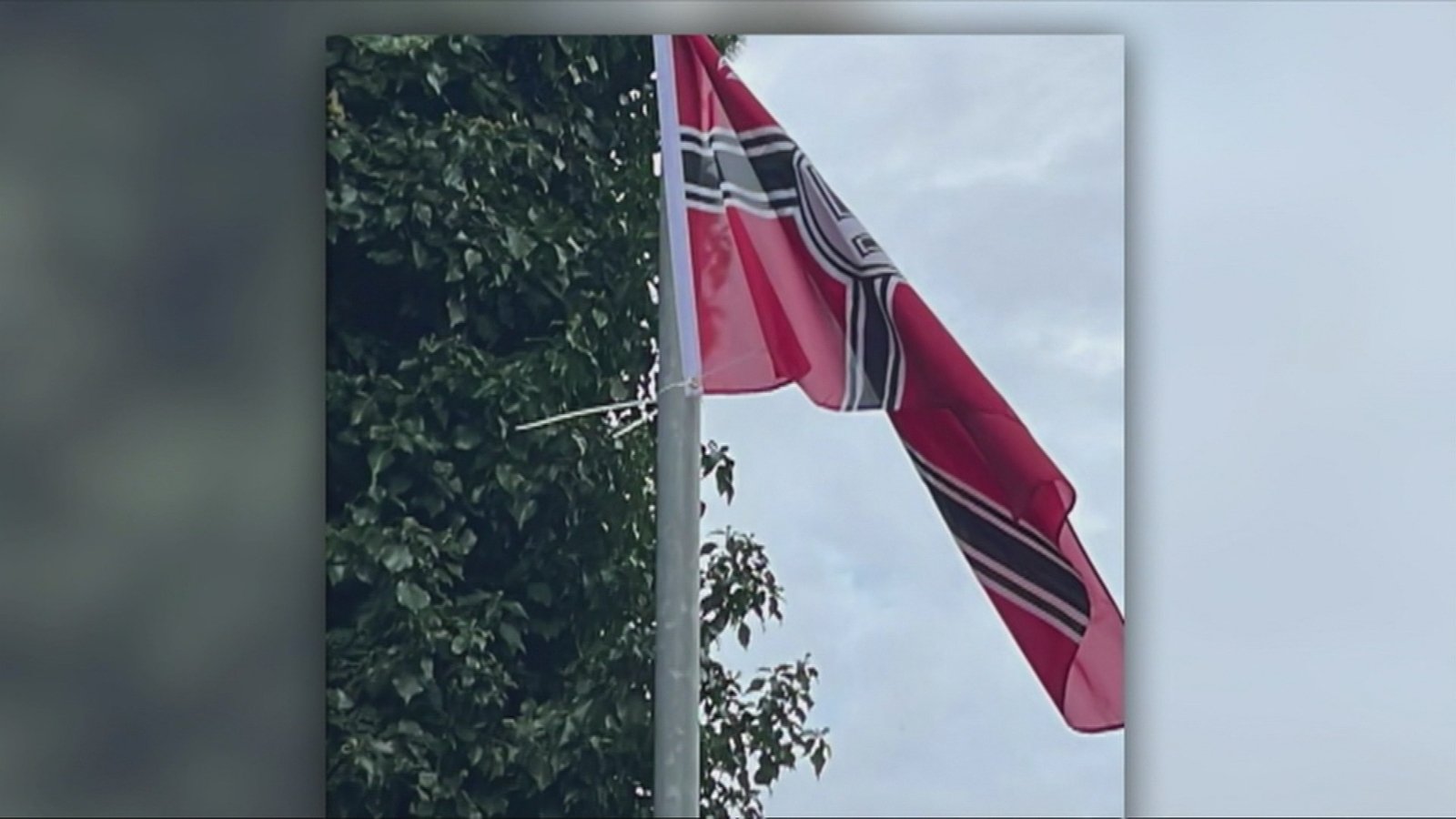 Hate crime probe as Nazi flags placed at Belfast mosque