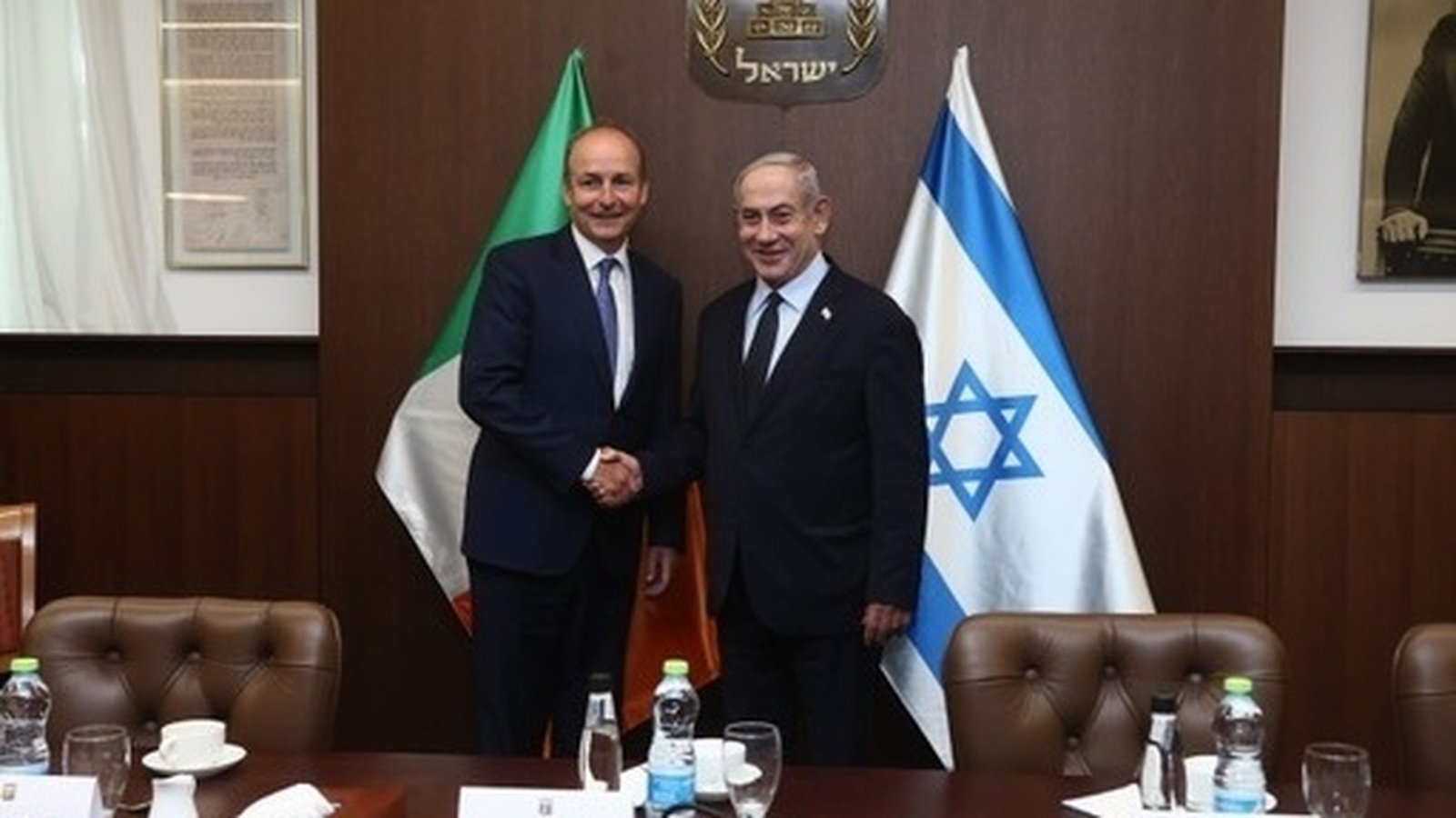 Martin raises objections to settlements with Netanyahu