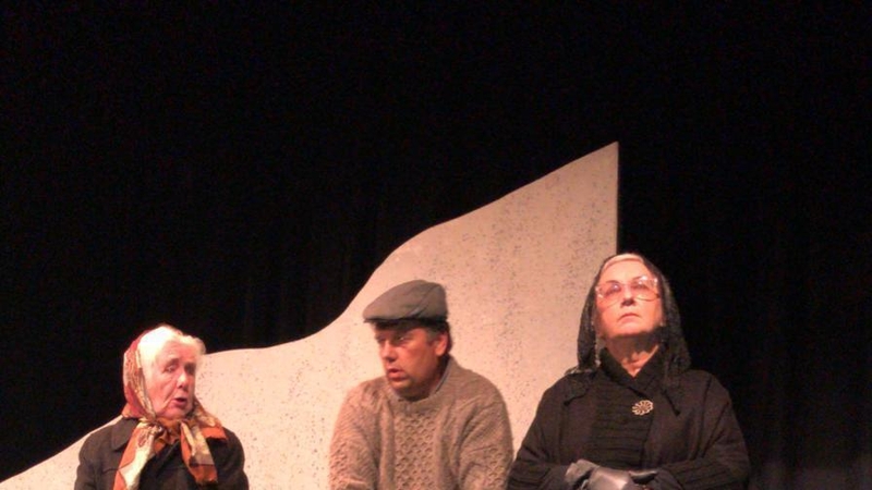 'Big Maggie' á léiriú sa Taibhdhearc ag compántas Chois Fharraige 'Big Maggie' á léiriú sa Taibhdhearc ag compántas Chois Fharraige