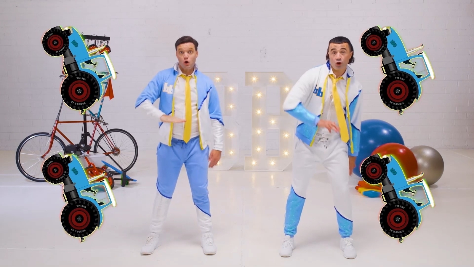 You'll never get stuck with the tractor song!