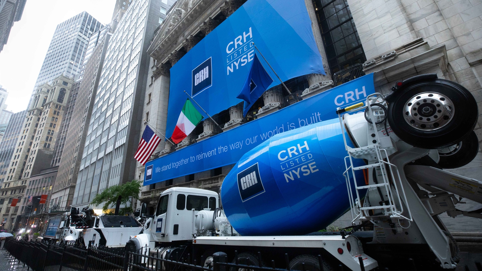 CRH to sell European lime unit for $1.1 billion