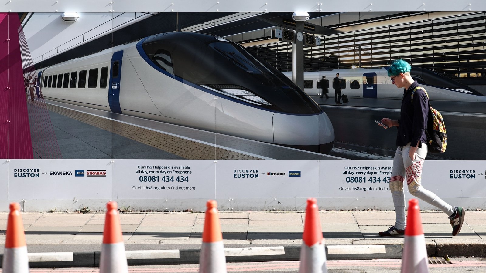 Britain's High Speed 2 in danger of going off the rails