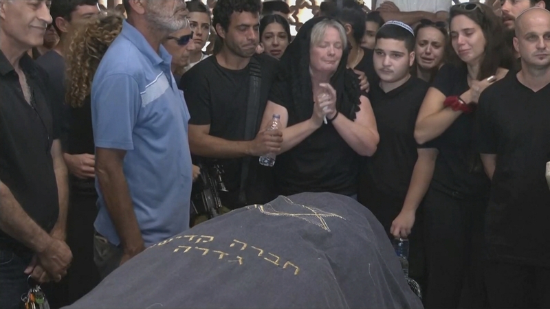 Funeral takes place of Irish-Israeli woman Kim Damti