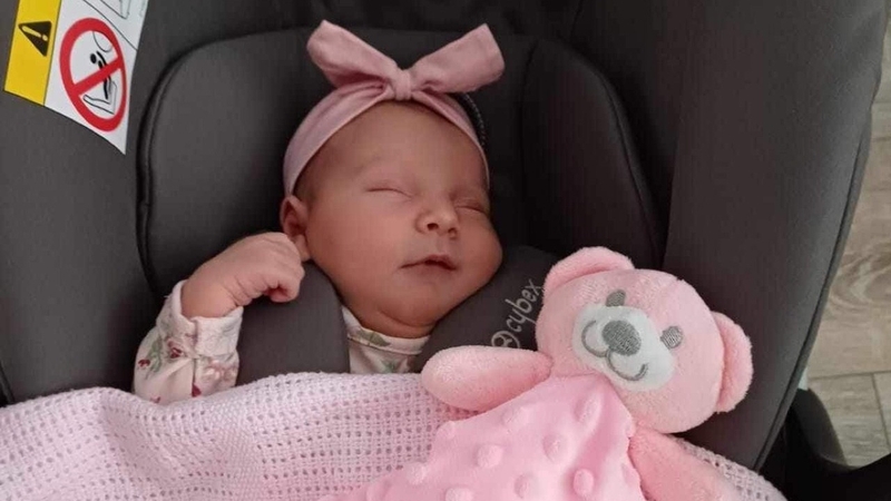 New mum recalls journey home through floods in JCB