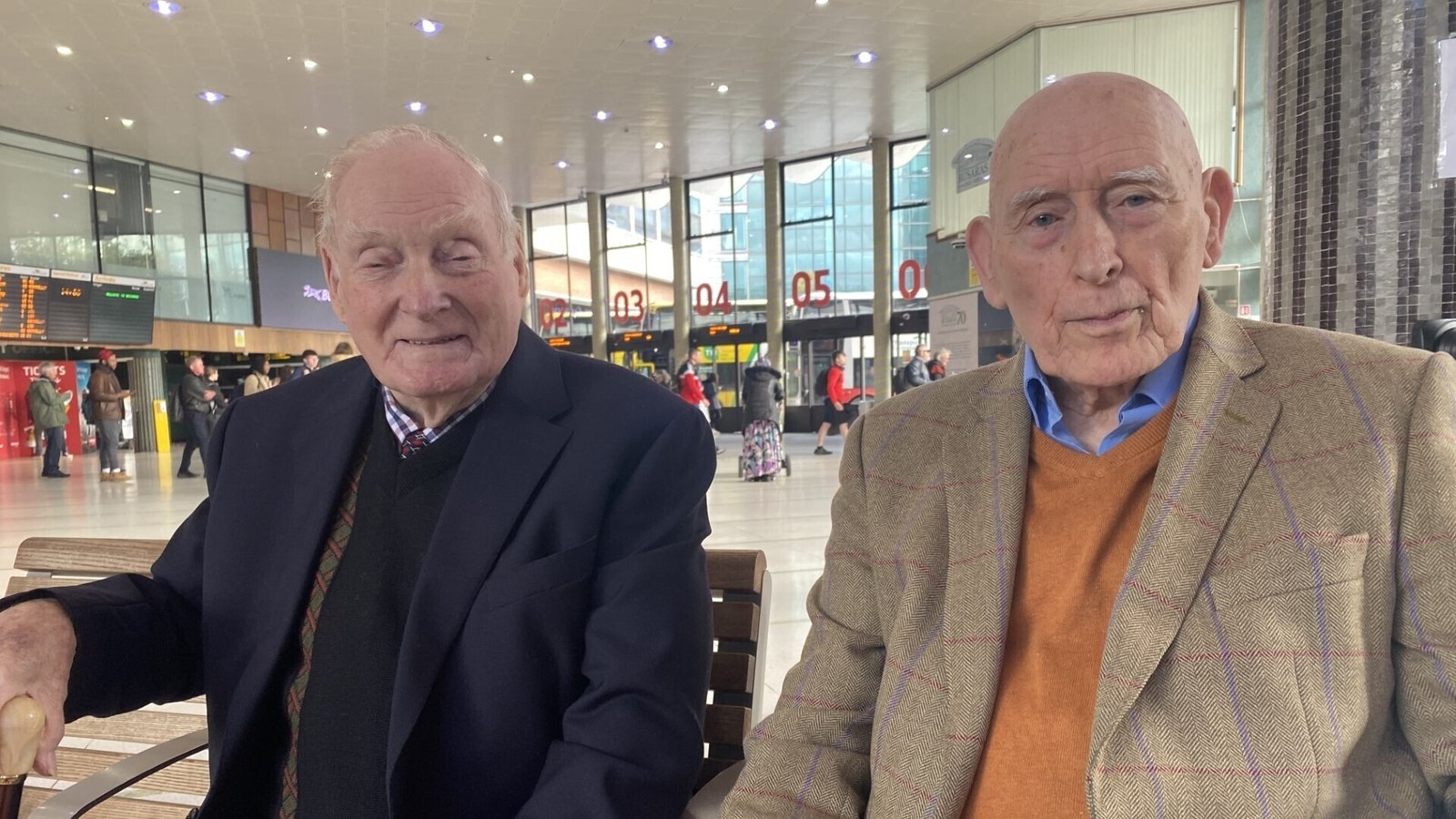 Old friends share memories of helping build Busáras