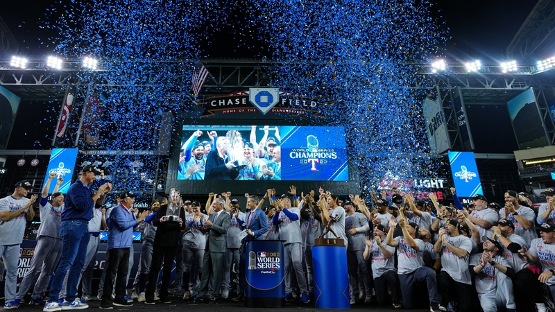Texas Rangers finally clinch first World Series