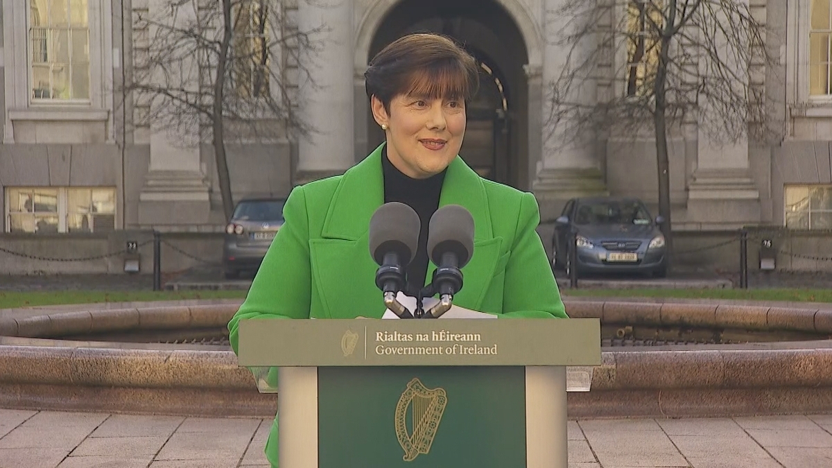 Norma Foley on changes to Leaving Cert grading and announcement of date ...