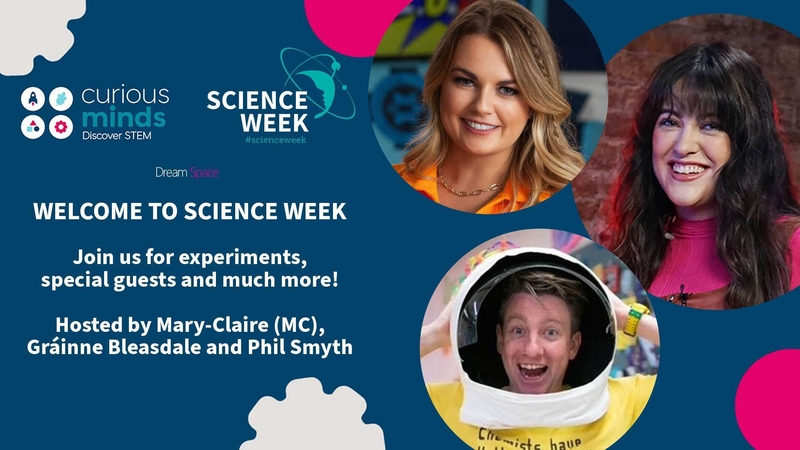 Science Week 2023: Stream SFI Curious Minds live!