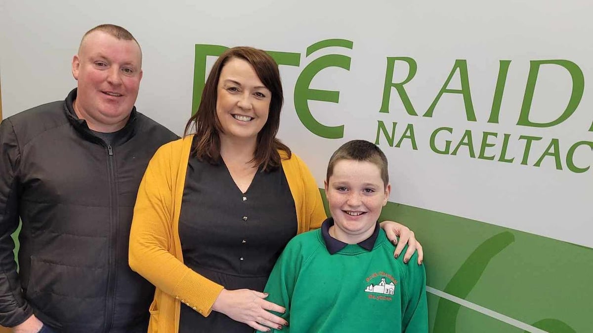 Denis Mullaney agus Daniel Mullaney as Fána Bhuí, Gort a’ Choirce ...