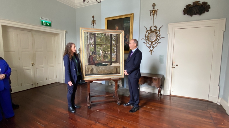 Seán Keating's 'The Window' finds new home in Cork