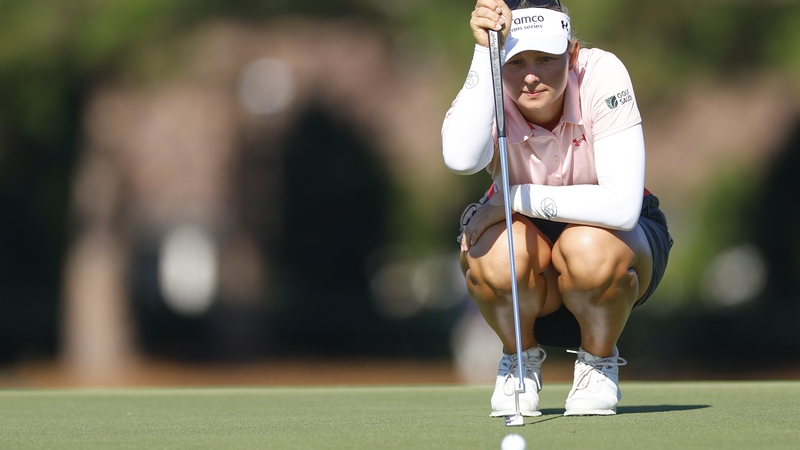 Pedersen equals LPGA 54-hole record to lead at Annika