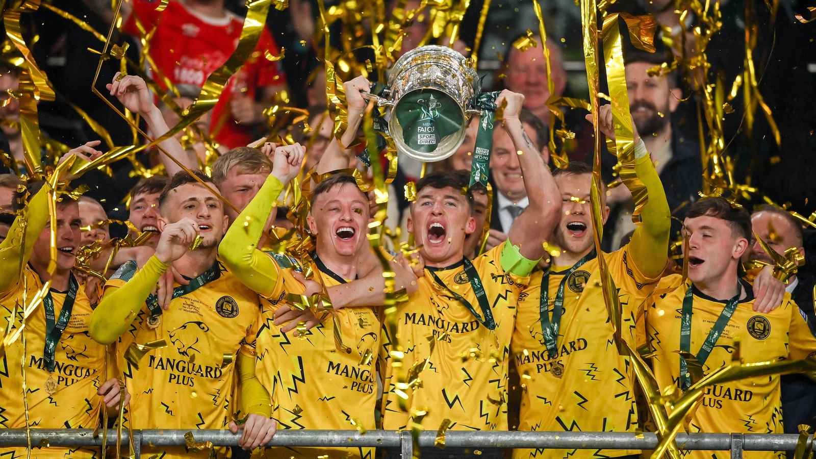 St Pat's win FAI Cup in front of record crowd