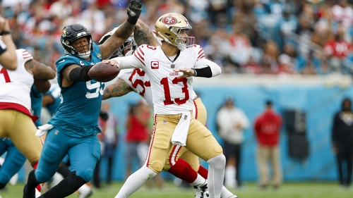 NFL: 49ers crush toothless Jaguars