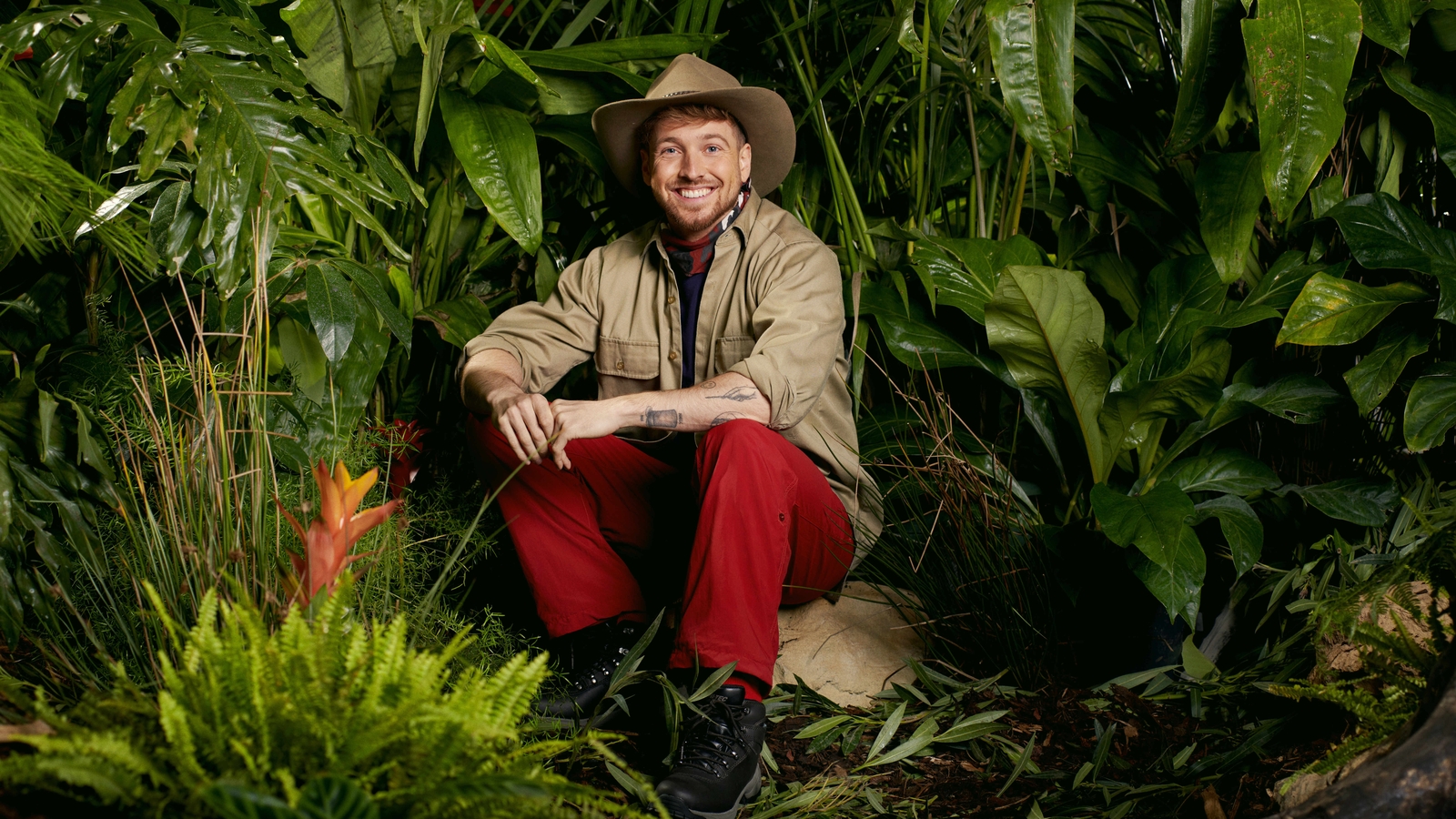 Thompson was nervous before entering I'm A Celeb