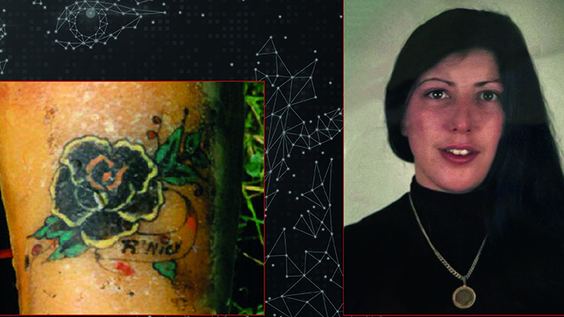 'Woman with flower tattoo' named 31 years after murder