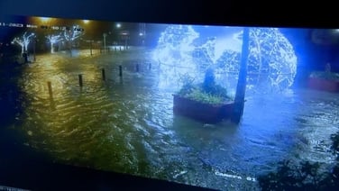 Video | CCTV shows flood waters rising rapidly in Galway city during ...