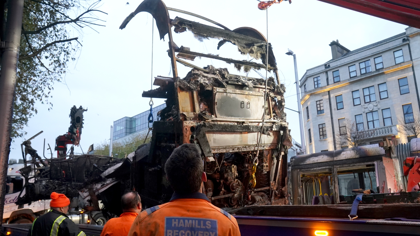 Dublin Bus profits hit by costs of buses damaged in riots