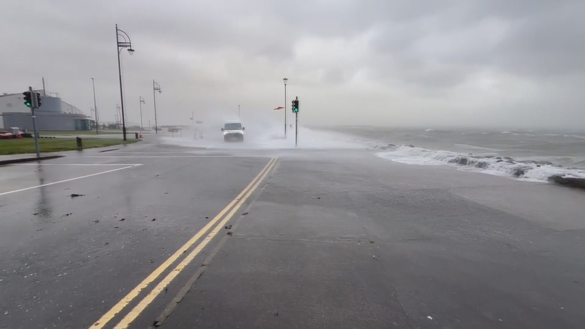 Status Orange wind warning for four western counties | News At One ...