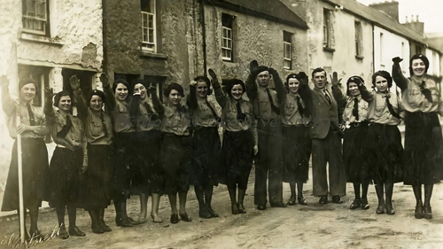 You've heard of the Blueshirts, who were Ireland's Blue Blouses?