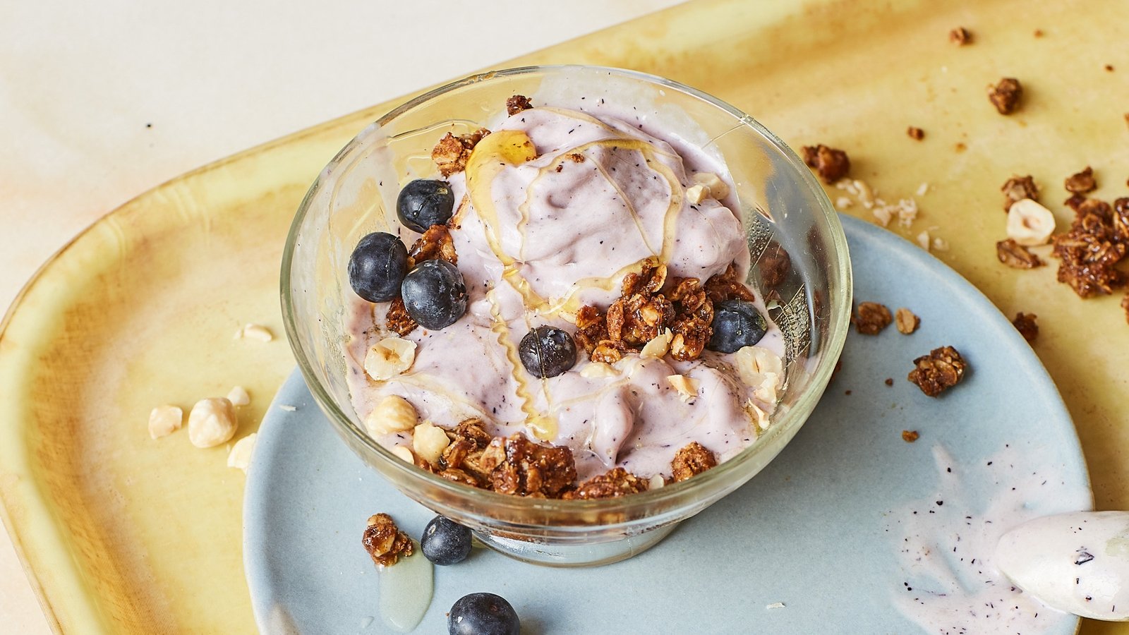 Vegan peanut butter breakfast sundaes recipe