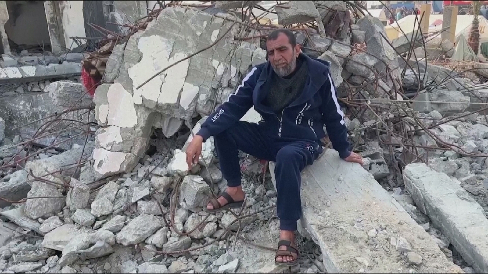 Grieving Palestinian father: 'I wish I died with them'